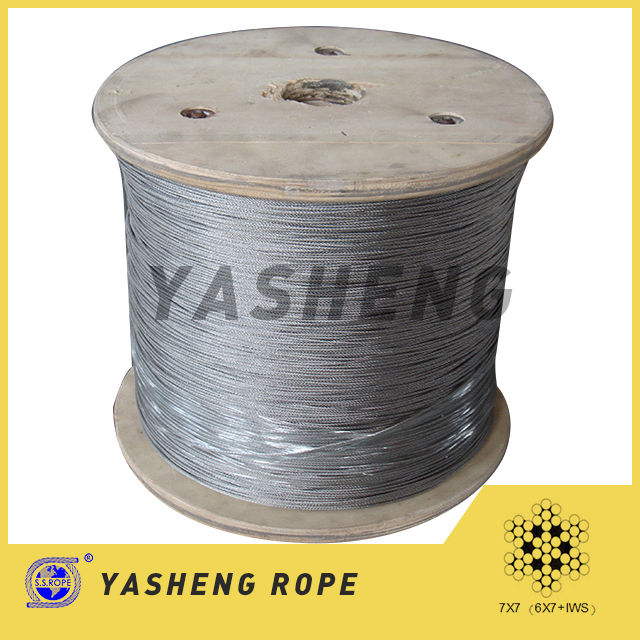 7×7 Stainless Steel Wire Rope - Buy Product on Jiangsu Yasheng Metal ...